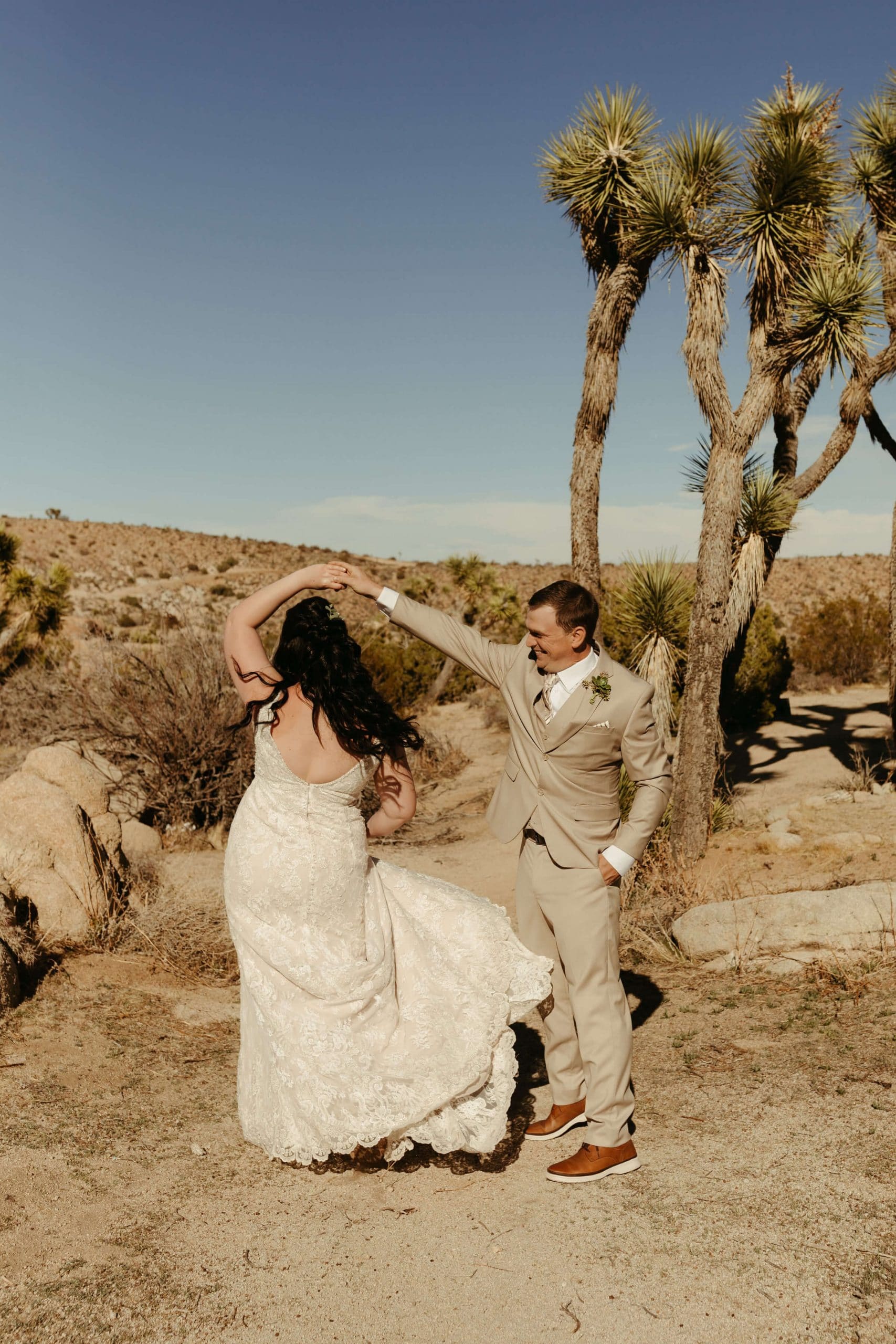 Joshua Tree National Park Boho Elopement | Destination Wedding Planner ...