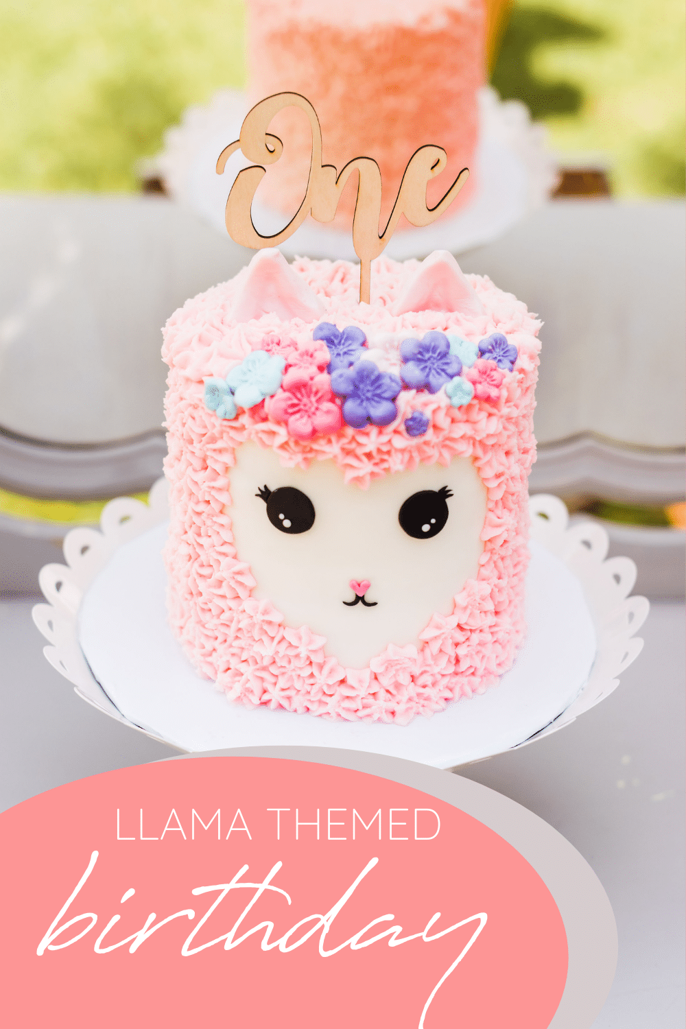 Cute & Colorful Llama First Birthday Party | Destination Wedding ...
